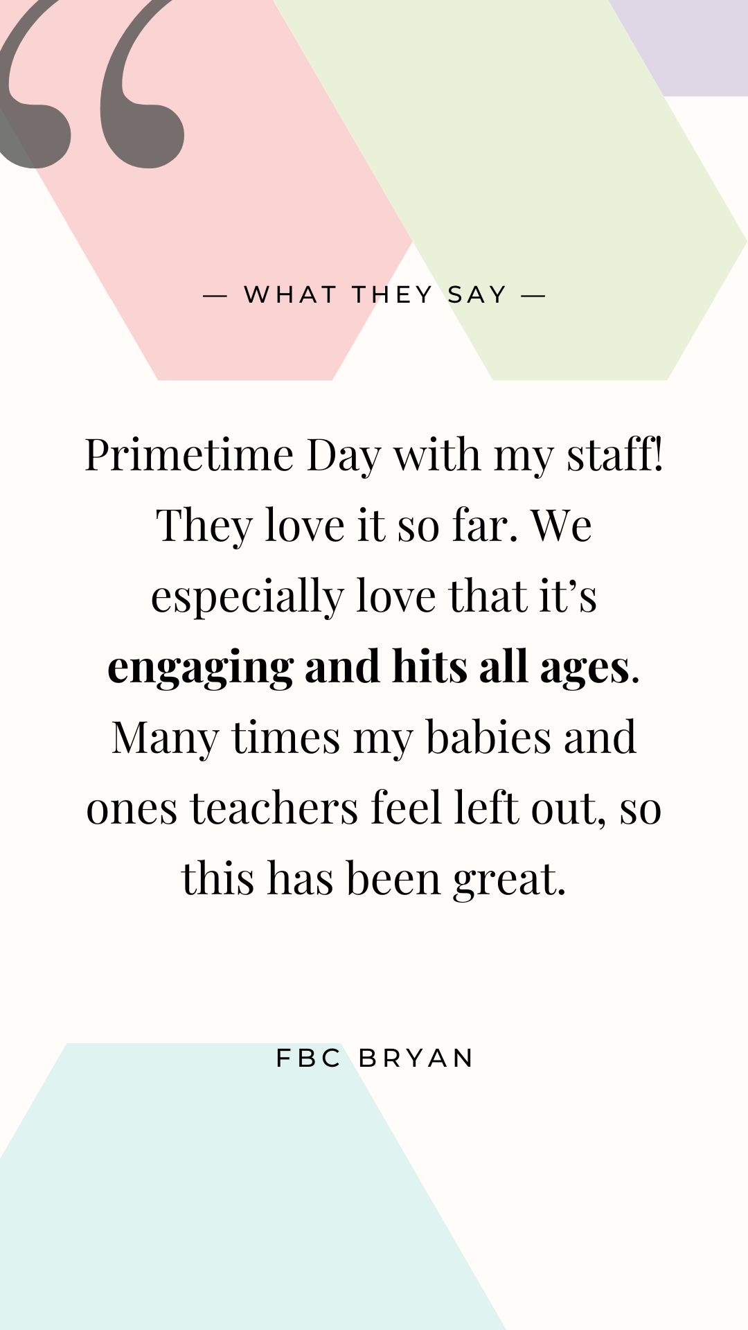 Primetime - God's Mighty Messages - Early Childhood Christian Network